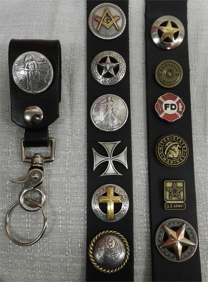 BELT SNAP ON KEY RING| Gavere Leather